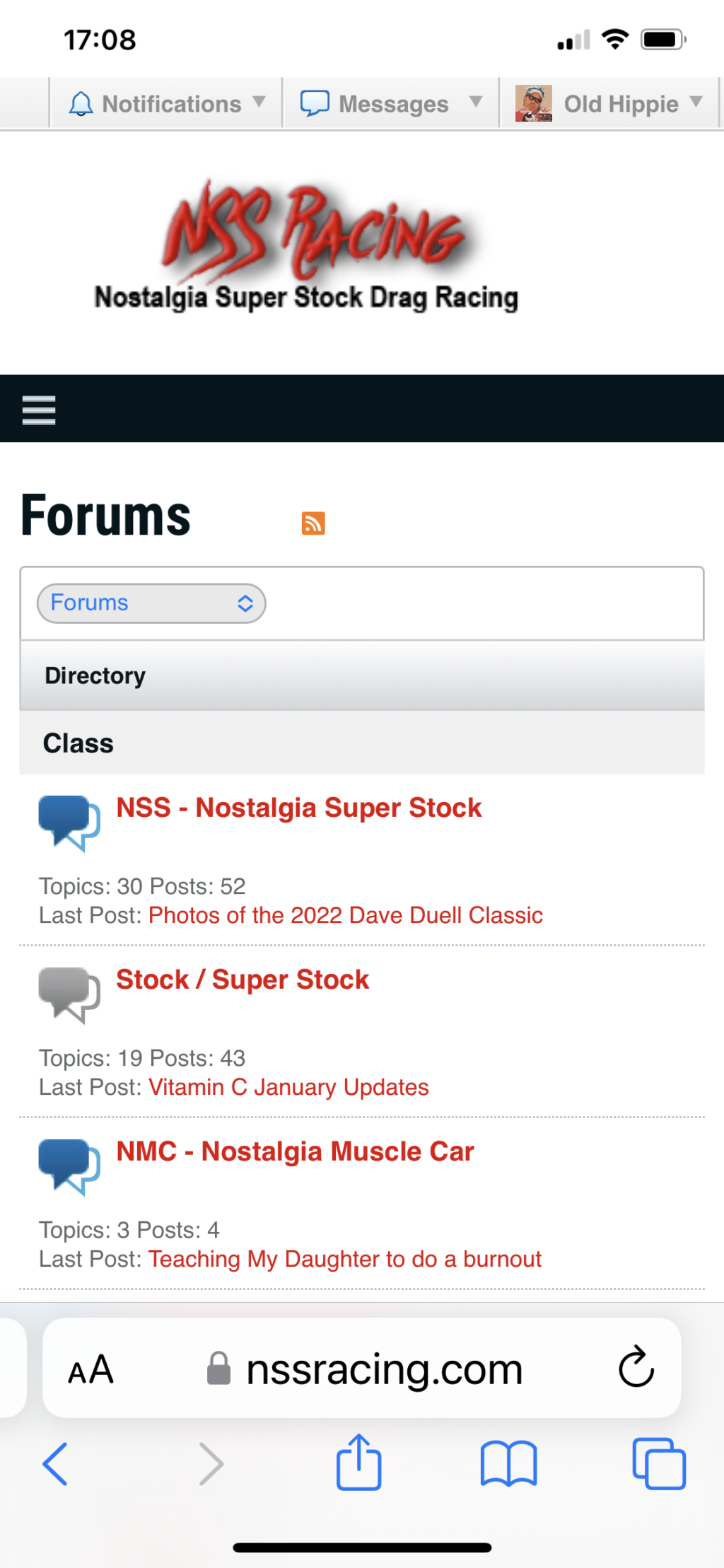 NSS Racing Optimized For Smart Phone - NSS Racing dot com