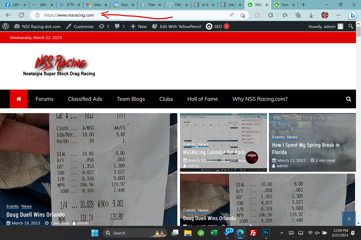 Brand New Look & Feel - NSS Racing dot com