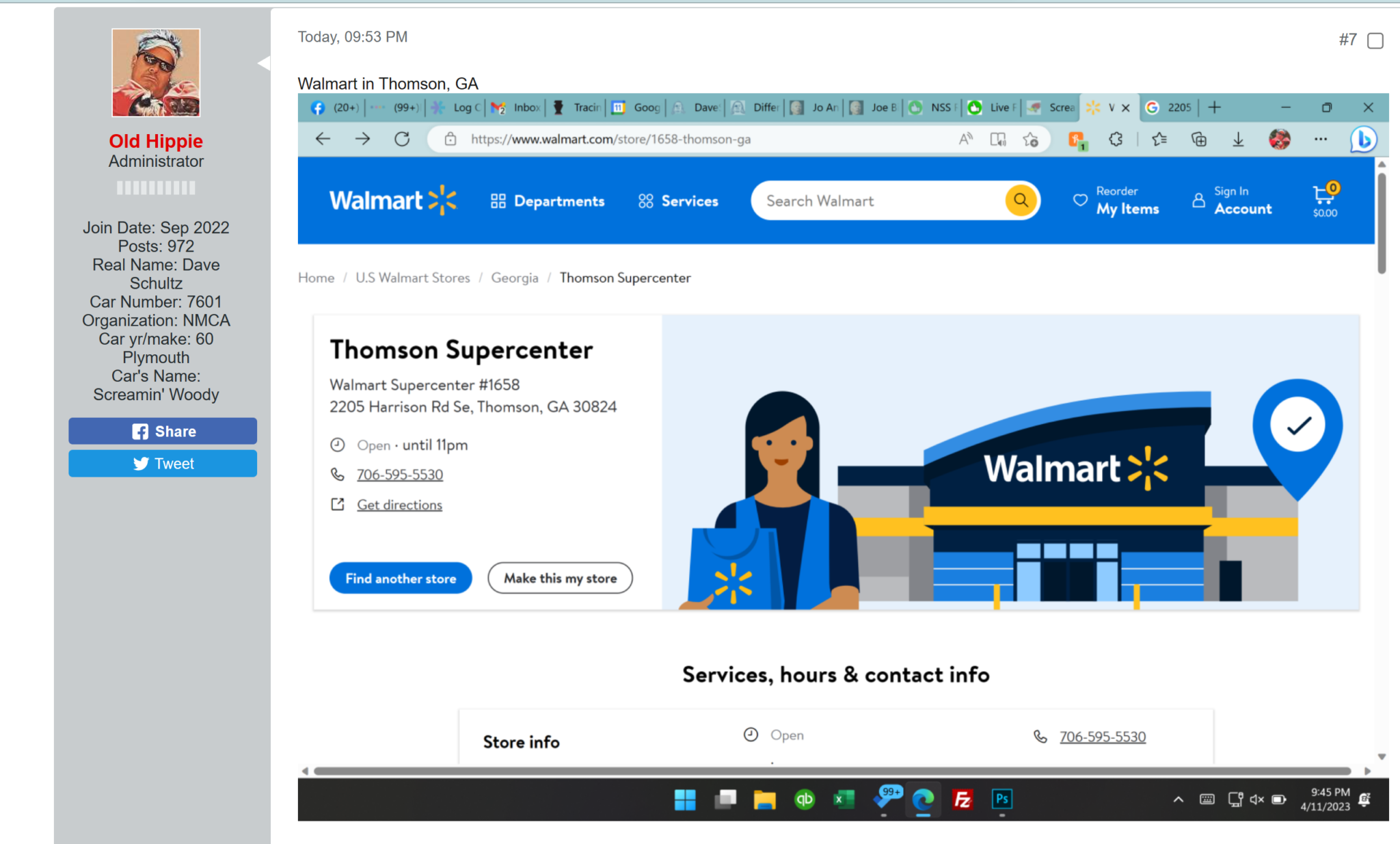 The Best Walmart Supercenters for Coaches & Trailers - NSS Racing dot com